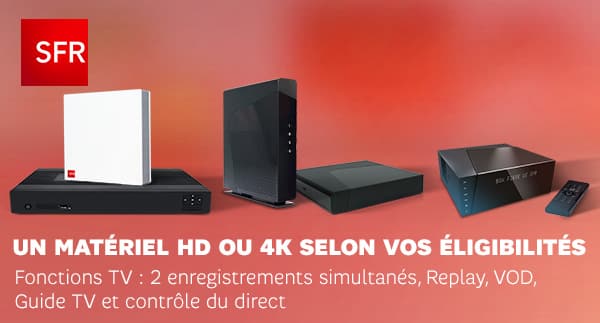 SFR : la box Starter à partir de 9 euros par mois pendant 1 an en vente ...