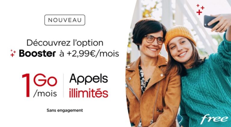 Free mobile lance une option 1 Go pour son forfait à 2 euros